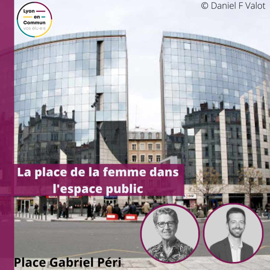La place des femmes dans l’espace public – Lyon en Commun, vos élu·e·s