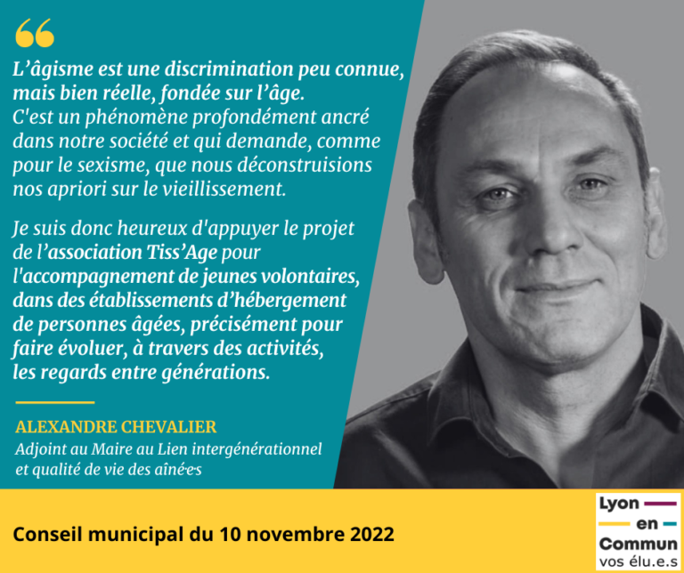 2023, l’année de lutte contre l’âgisme – Lyon en Commun, vos élu·e·s